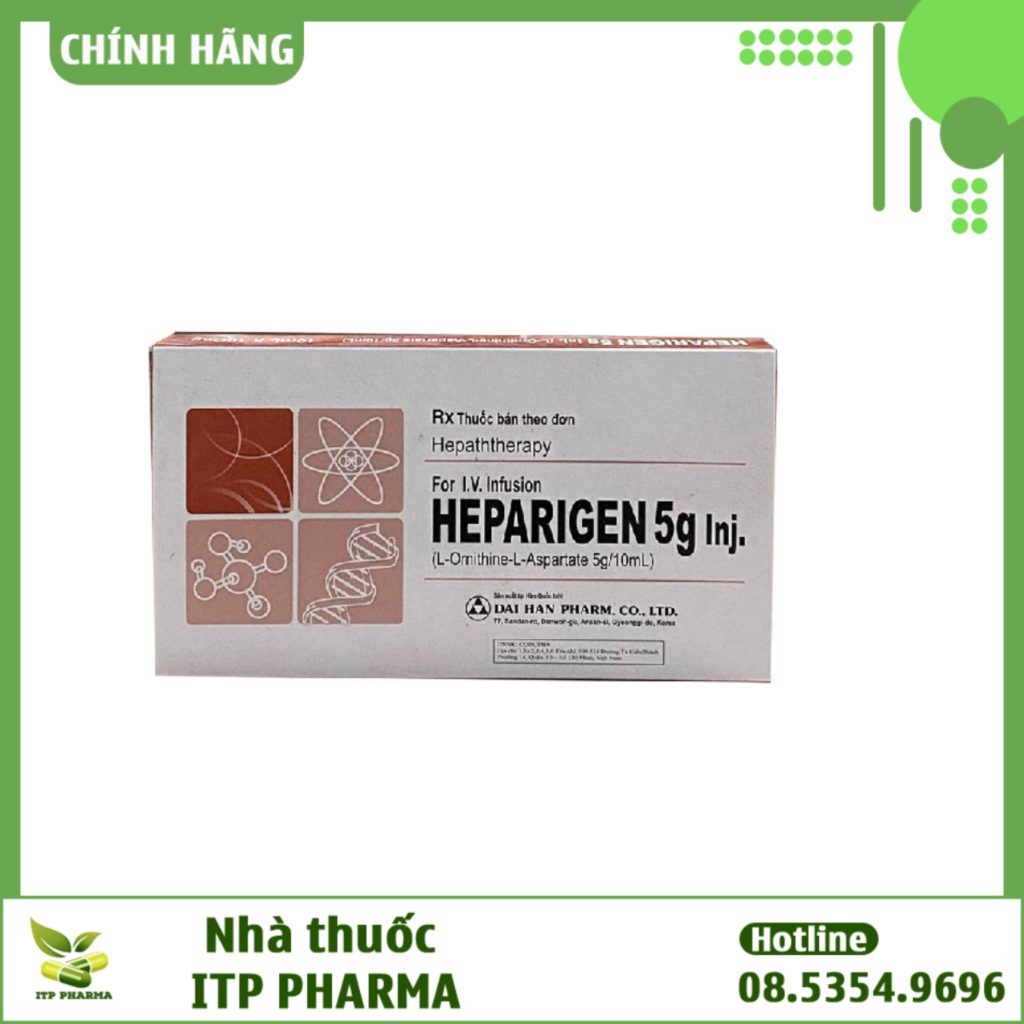 Thuốc Heparigen 5g Inj – Điều trị viêm gan cấp tính, mạn tính – ITP Pharma