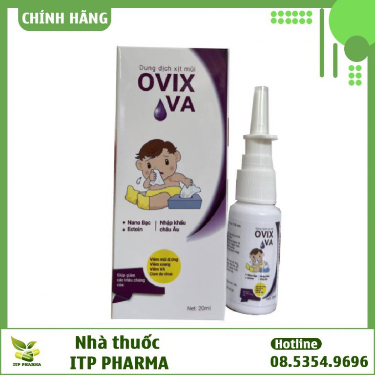 Dung dịch xịt mũi Ovix VA: Ưu điểm, nhược điểm, nơi mua, giá bán - ITP ...