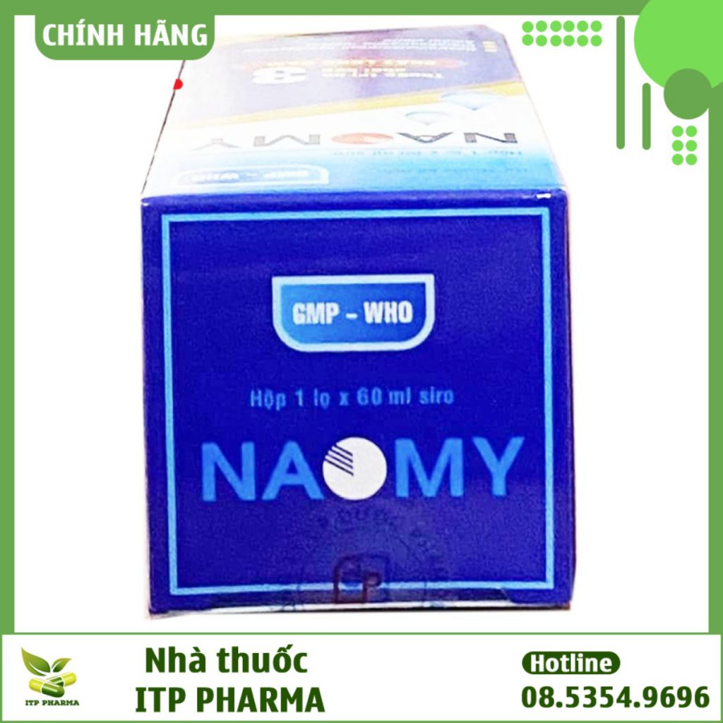 Thuốc Naomy 60ml - Thuốc điều trị ho hiệu quả - ITP PHARMA
