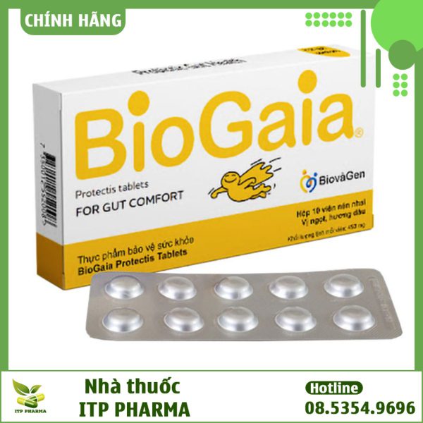Thuốc BioGaia Protectis Tablets cải thiện hệ vi sinh đường ruột - ITP ...