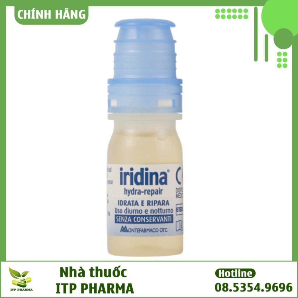 Thuốc Iridina - Nước nhỏ mắt nhân tạo giúp giữ ẩm cho mắt - ITP PHARMA