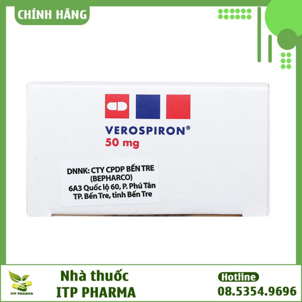 Thuốc Verospiron 50mg là gì, tác dụng, giá bao nhiêu, mua ở đâu