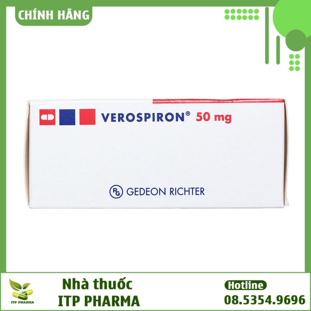 Thuốc Verospiron 50mg là gì, tác dụng, giá bao nhiêu, mua ở đâu