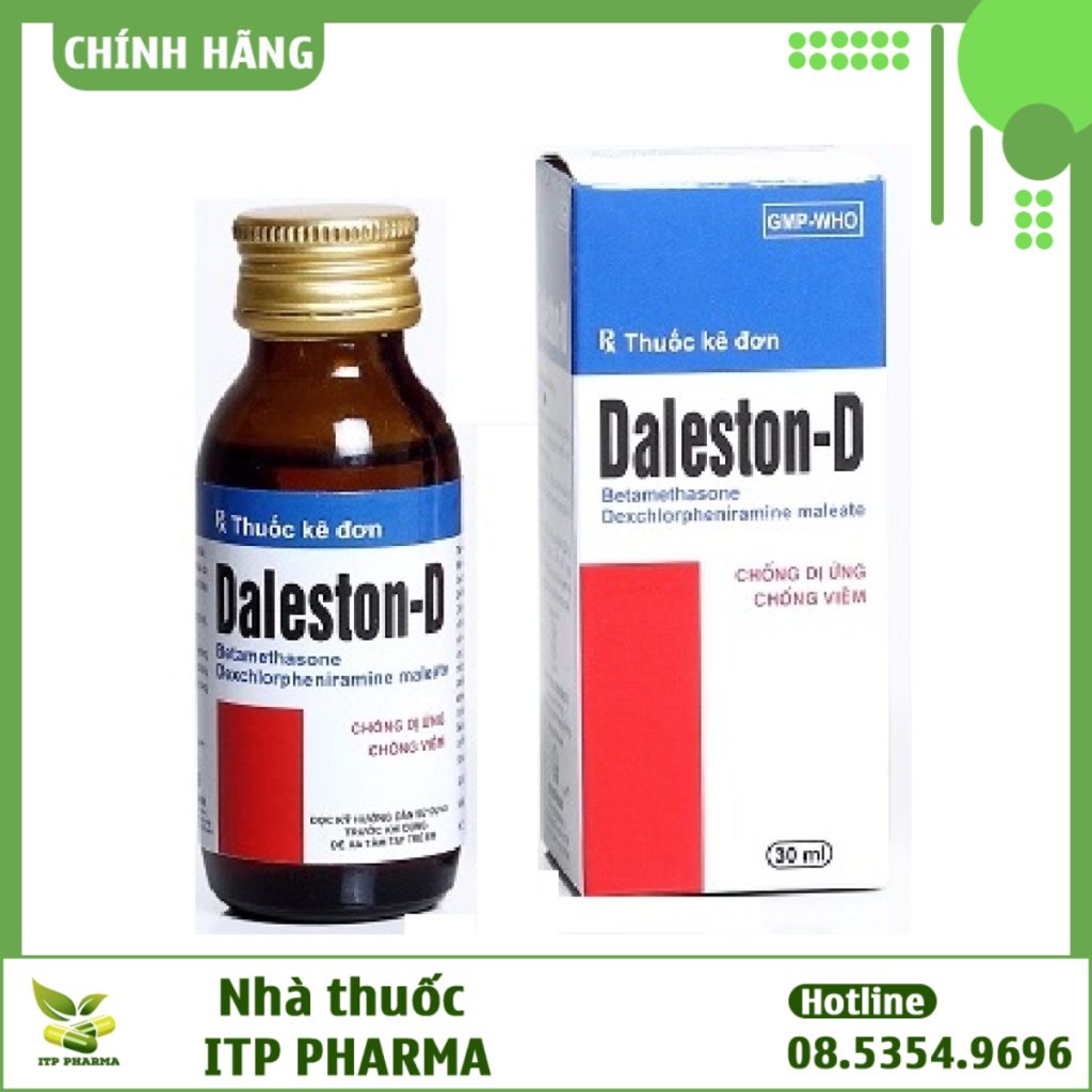 Siro ho Daleston-D 30ml có phải kháng sinh? Giá bao nhiêu? Mua ở đâu?