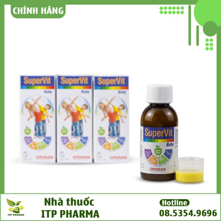 Sản phẩm SuperVit Baby – Hỗ trợ tăng cường sức khỏe - ITP Pharma