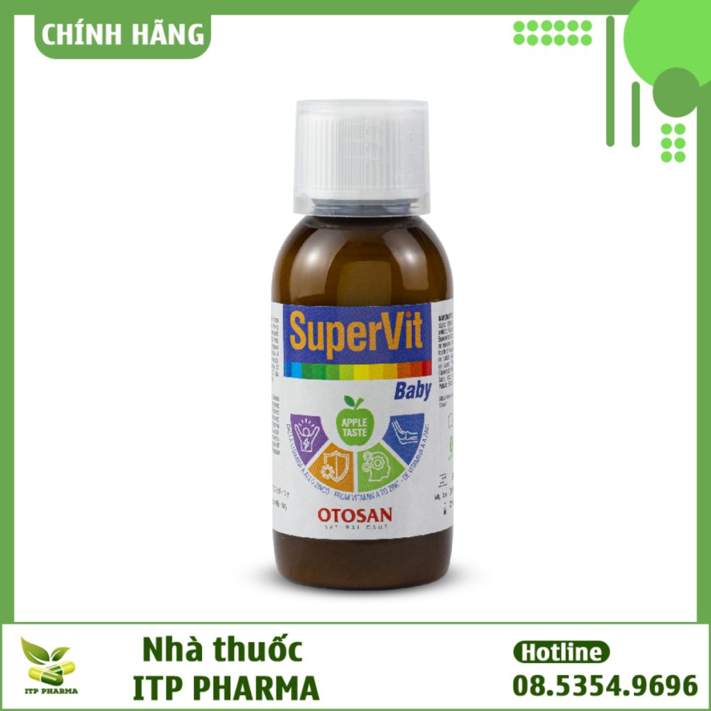 Sản phẩm SuperVit Baby – Hỗ trợ tăng cường sức khỏe - ITP Pharma