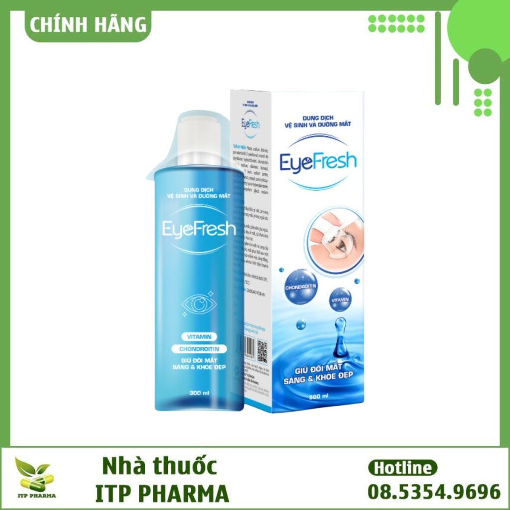 EyeFresh Bí quyết vàng để đôi mắt sáng khỏe đẹp - ITP Pharma